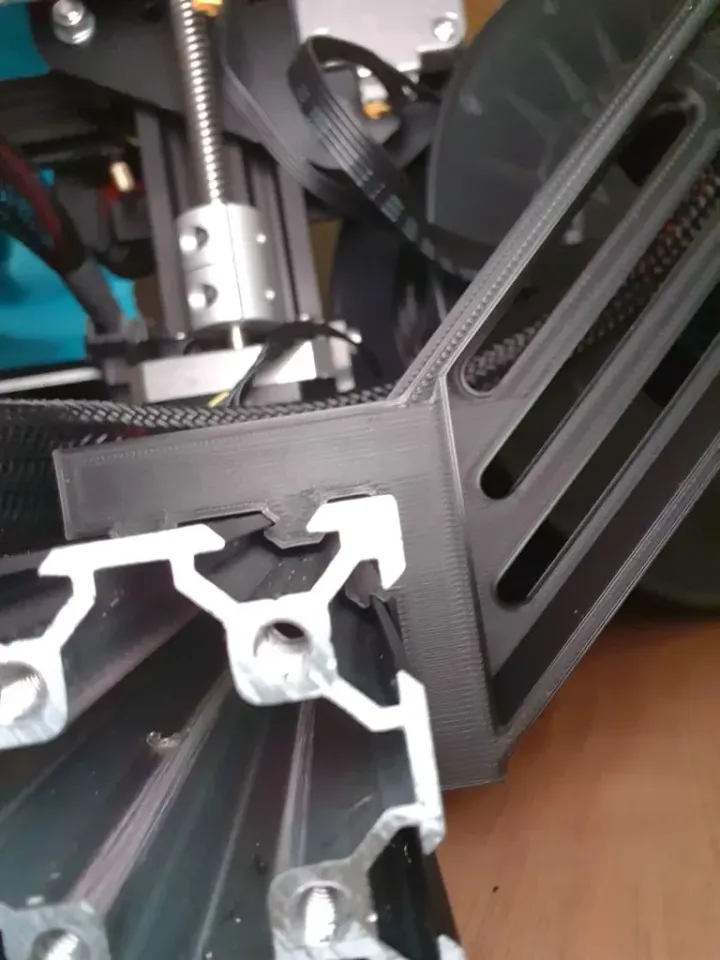 Ender 3 v2 Side Mount Spool Holder by Pugwash | Download free STL model ...
