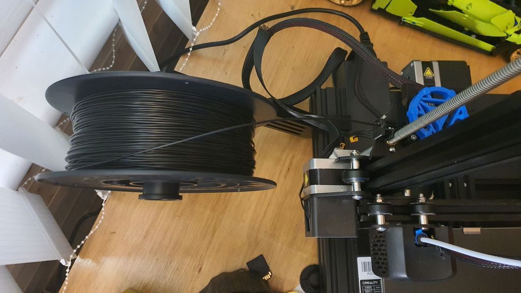 Ender 3 v2 Side Mount Spool Holder by Pugwash | Download free STL model ...