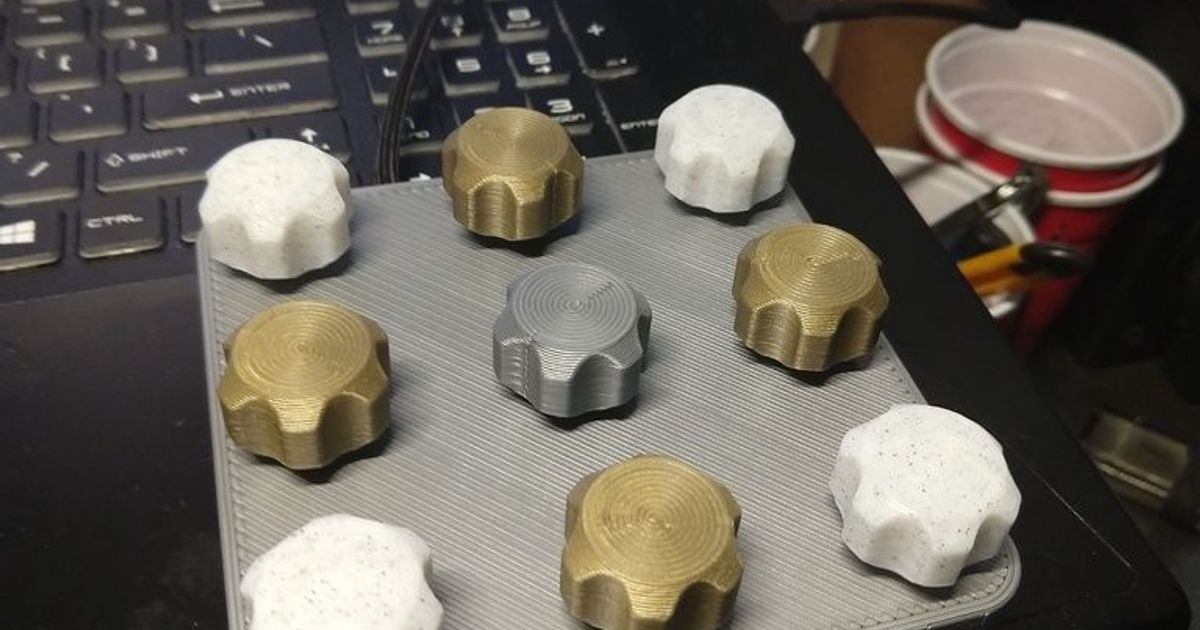 EC11 Rotary Encoder Knob - Spurred by donutcat | Download free STL ...