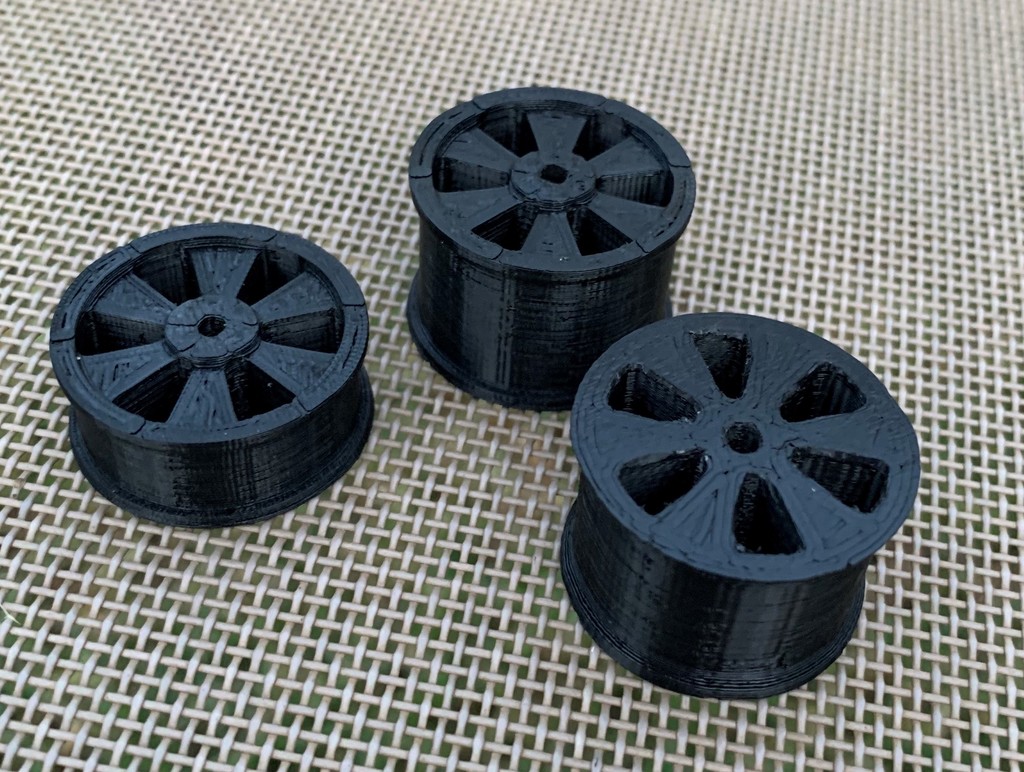 RC Plane Wheels and Tyres Tires por PlasticyBits | Descargar modelo STL ...