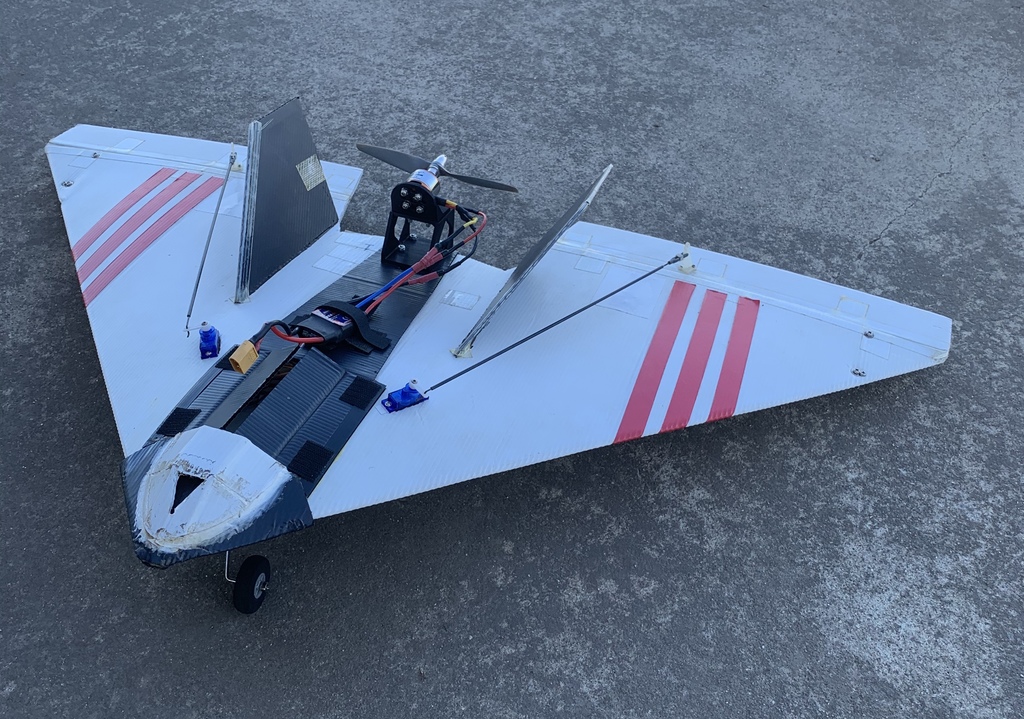 Mugi Nose Skid Wing Tips Skids & Motor Mounts by PlasticyBits ...