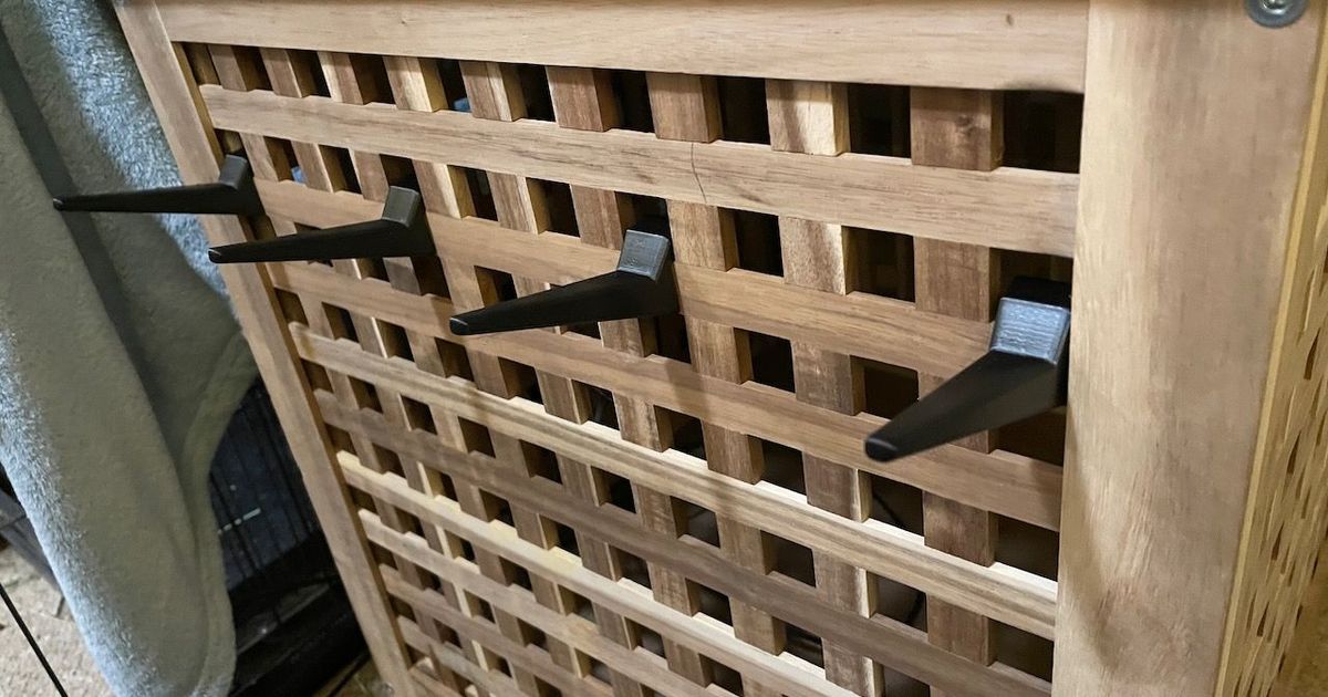 Hook for Hol Storage Table by Andrew Webb | Download free STL model ...