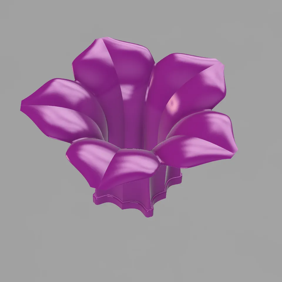 FLOWER pen cup by giuliancol | Download free STL model | Printables.com