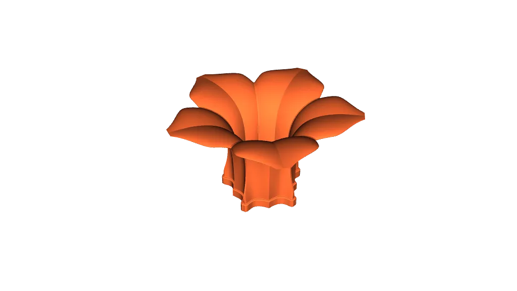 FLOWER pen cup by giuliancol | Download free STL model | Printables.com