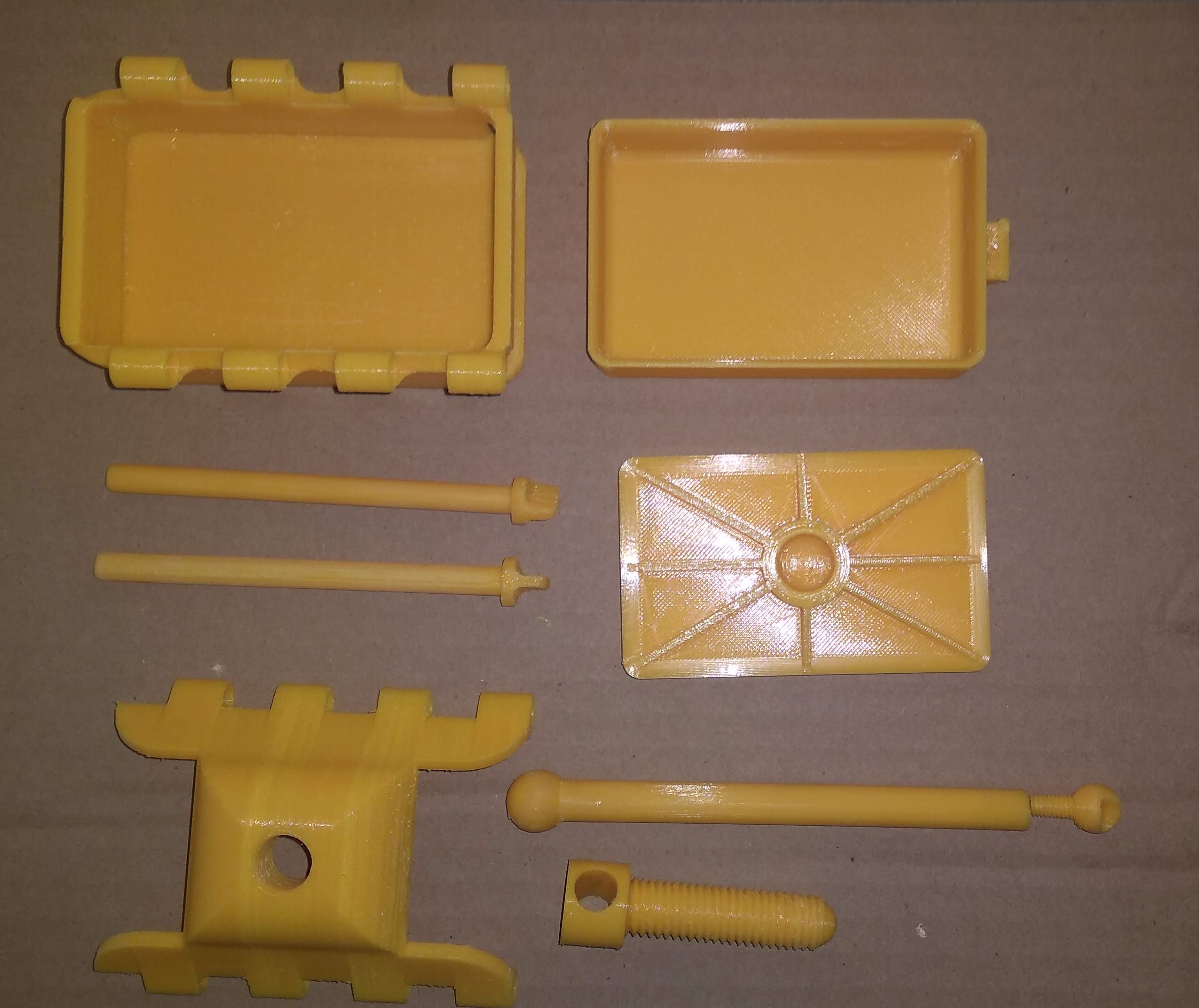 Soap Chip Press by DDS-3D Printing & Design | Download free STL model ...