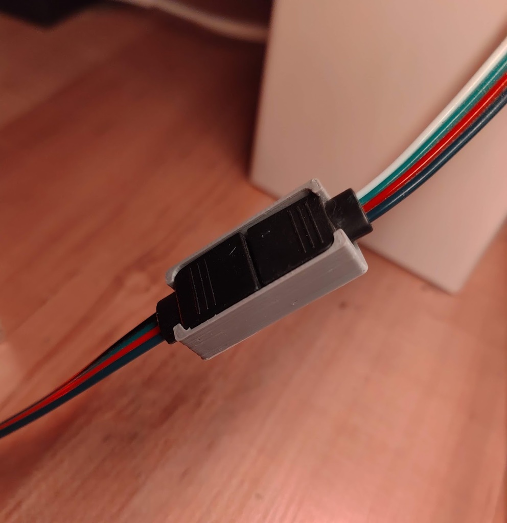 LED strip cable connection protection by WhateverPrints | Download free ...
