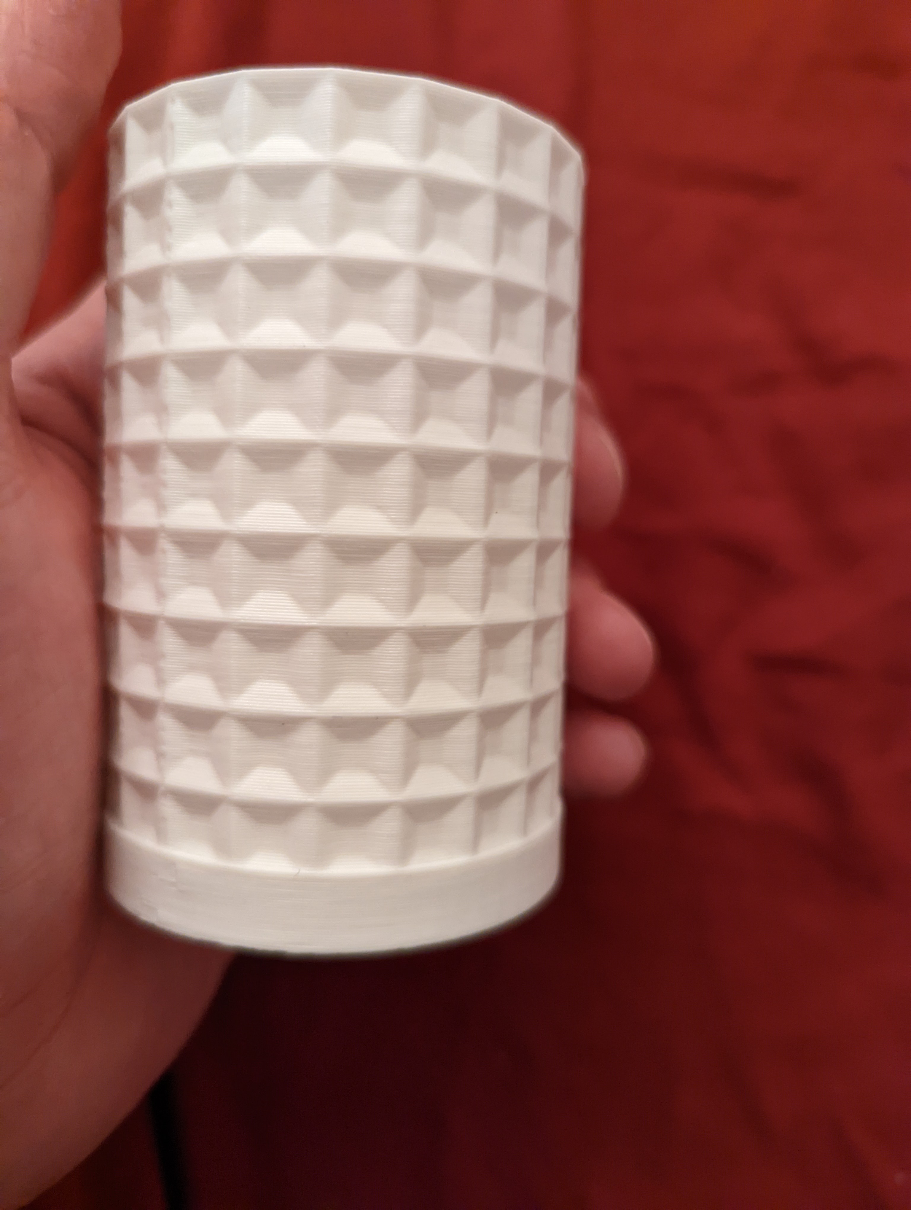 Indent Style Pen Cup by deinfinityx | Download free STL model ...