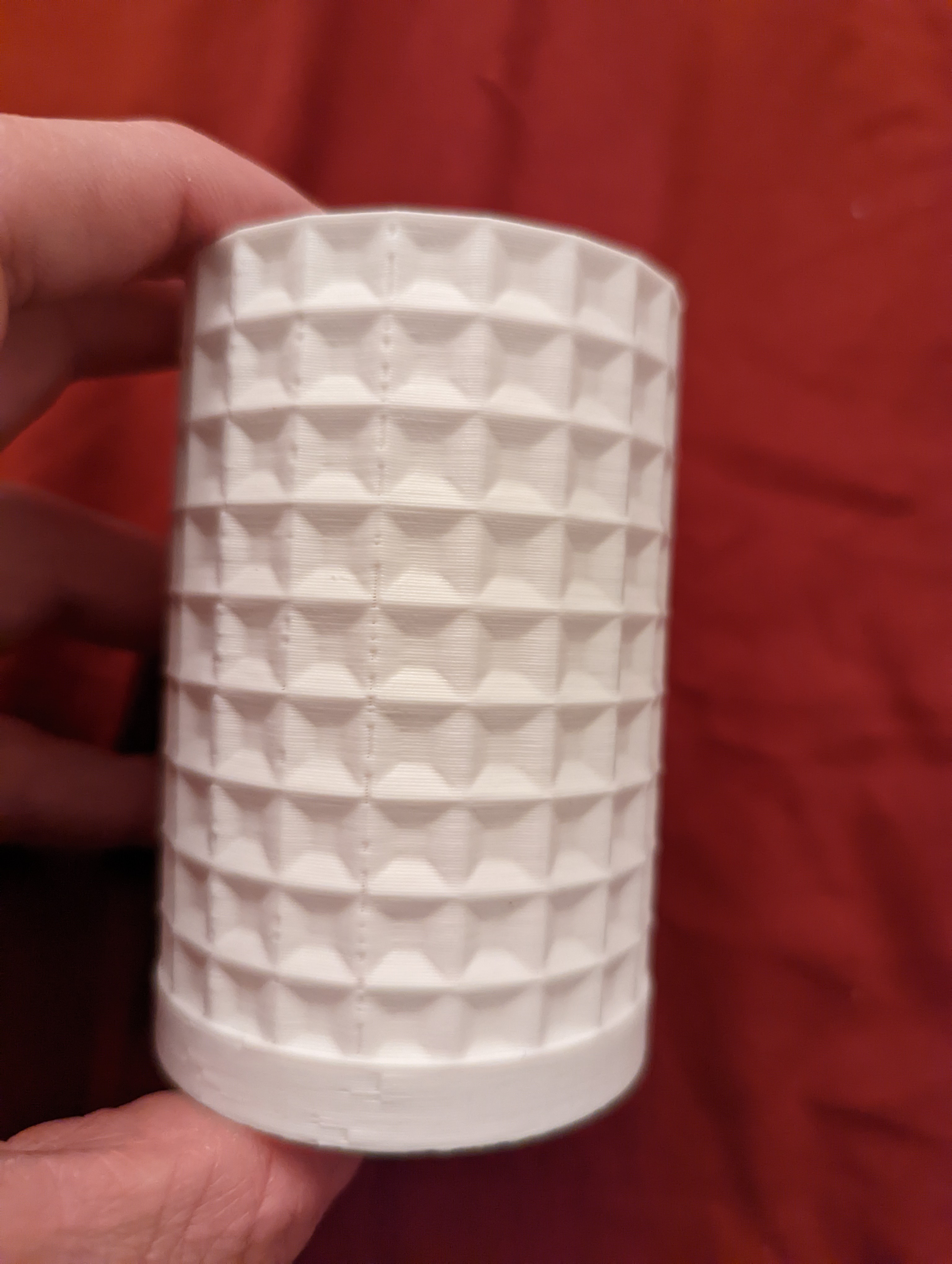 Indent Style Pen Cup by deinfinityx | Download free STL model ...
