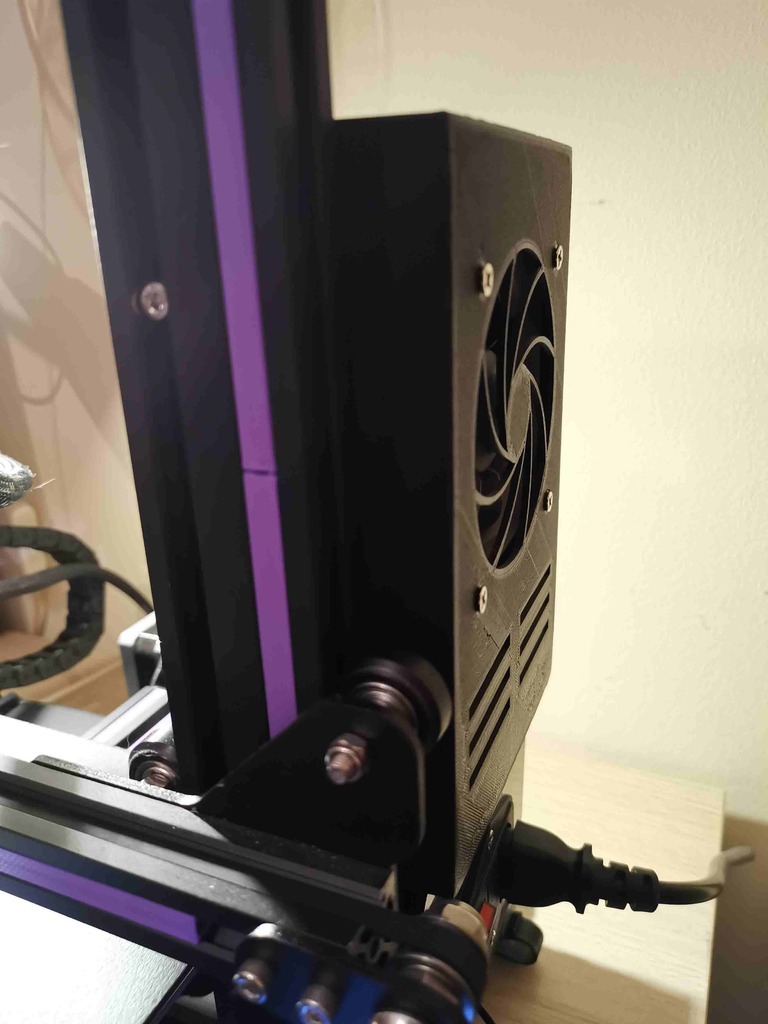 Ender 3 Pro - Meanwell LRS 350 24V PSU Fan Cover 80mm by NiXXiN ...