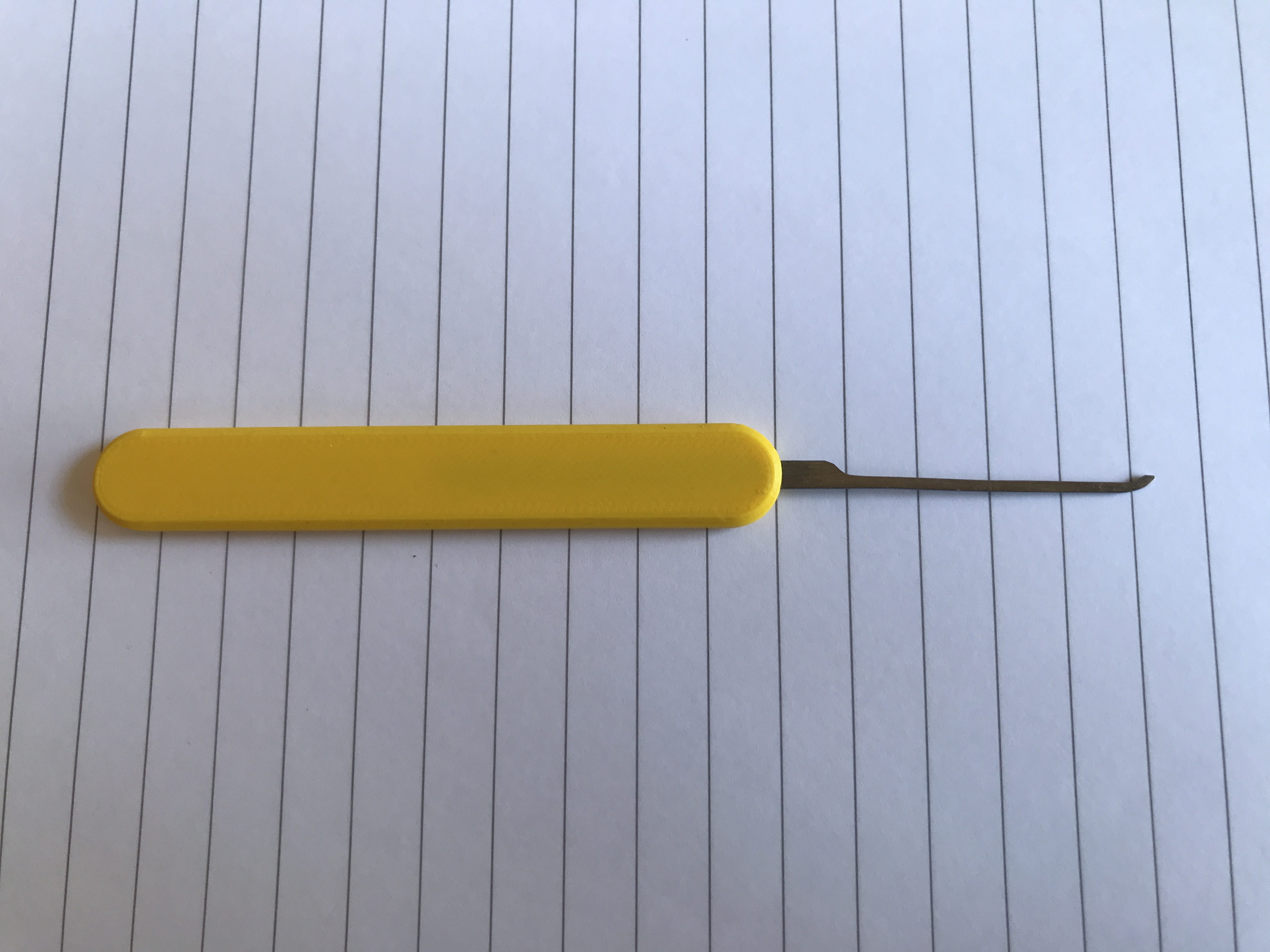 Lock pick handle by SquidgyPlastic | Download free STL model | Printables.com