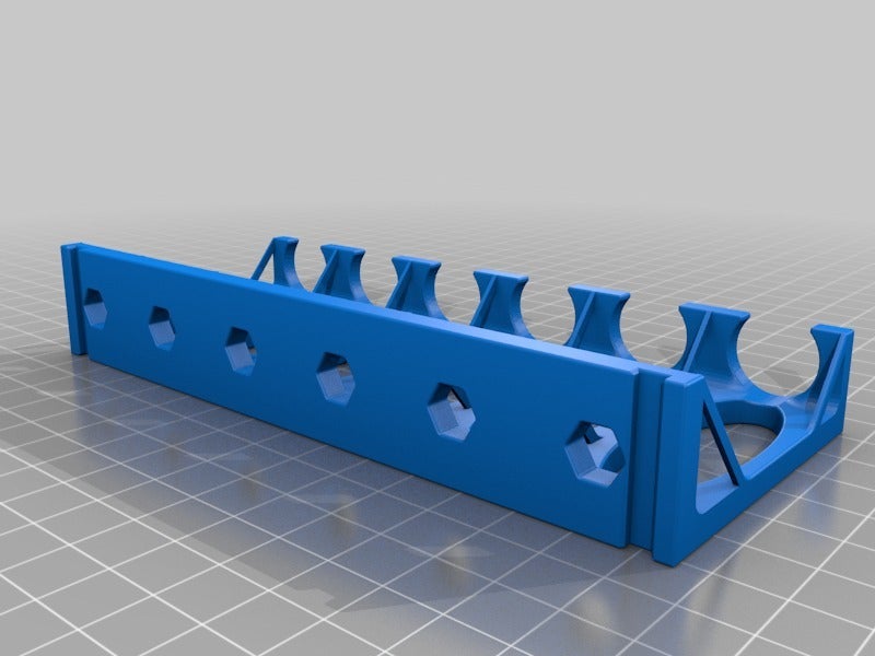 15ml falcon tube holder x6 by Wittiko | Download free STL model ...