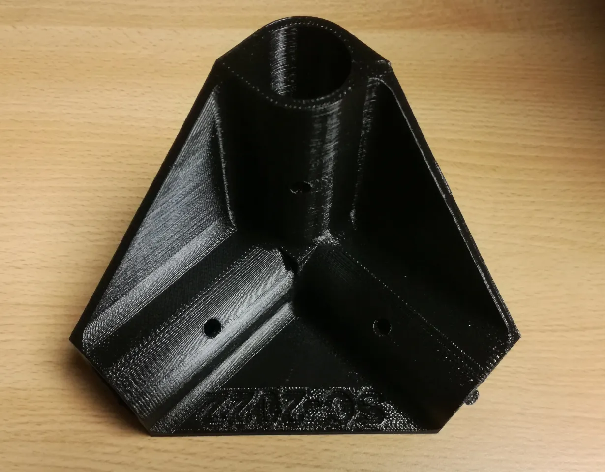 22mm pipe connector 3 way by Stynus | Download free STL model ...