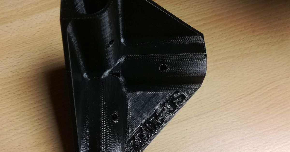 22mm pipe connector 3 way by Stynus | Download free STL model ...