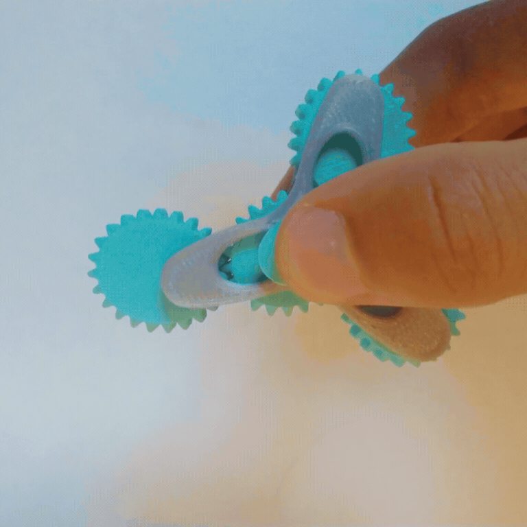 Non-circular Gear Fidget Spinner by FDMaker | Download free STL model ...