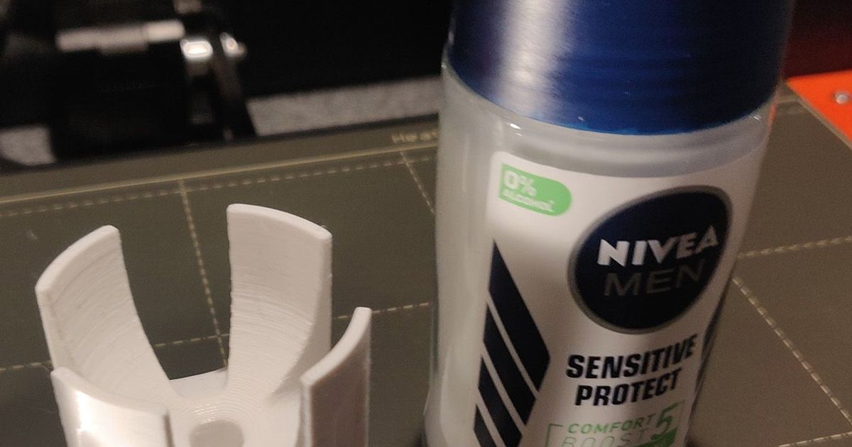 Nivea Deodorant stand by Taco | Download free STL model | Printables.com