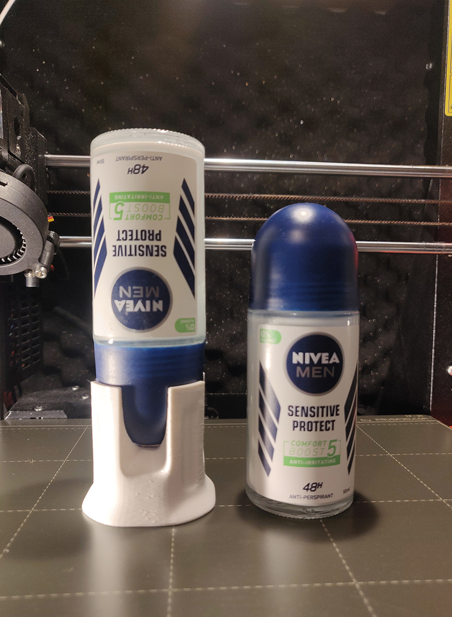 Nivea Deodorant stand by Taco | Download free STL model | Printables.com