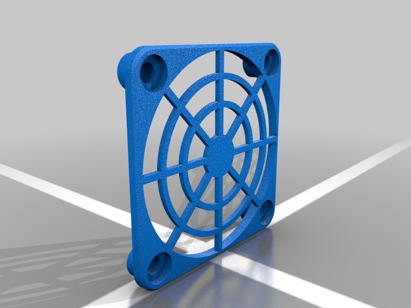 40mm Fan Guard Qidi Tech 1 by Patch1995 | Download free STL model ...