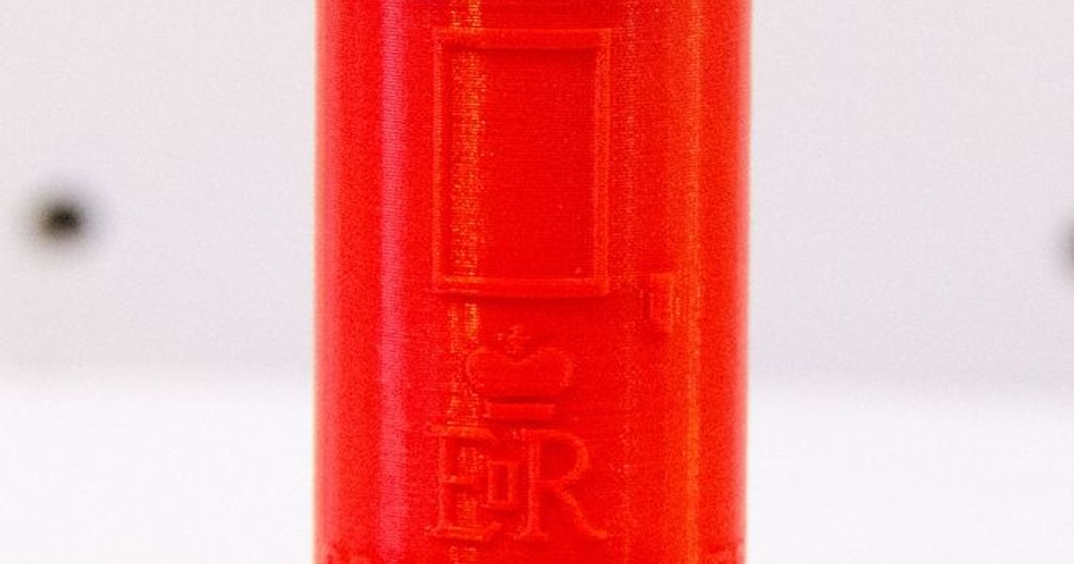 Post box (UK) by lloyd95g | Download free STL model | Printables.com