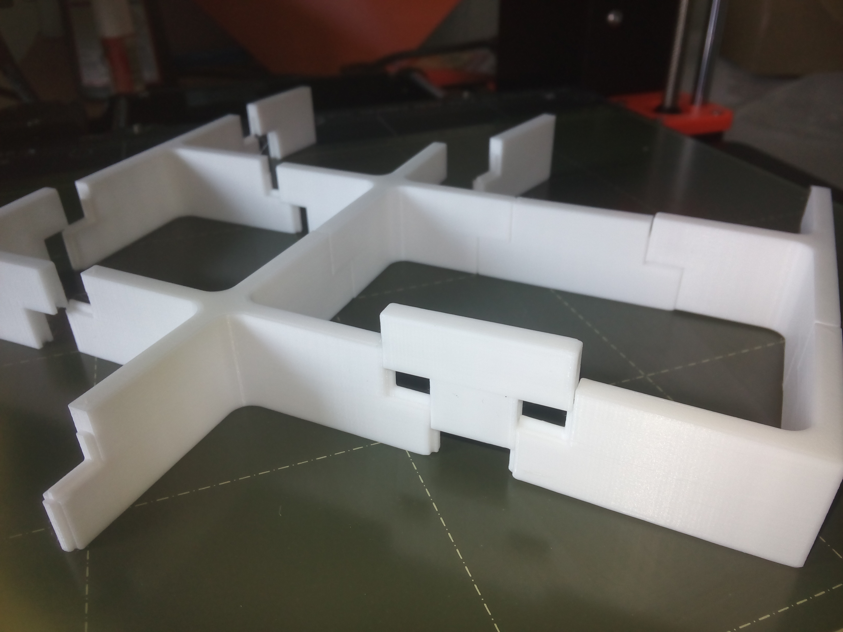 modular interlocking drawer dividers by pbg43 | Download free STL model ...