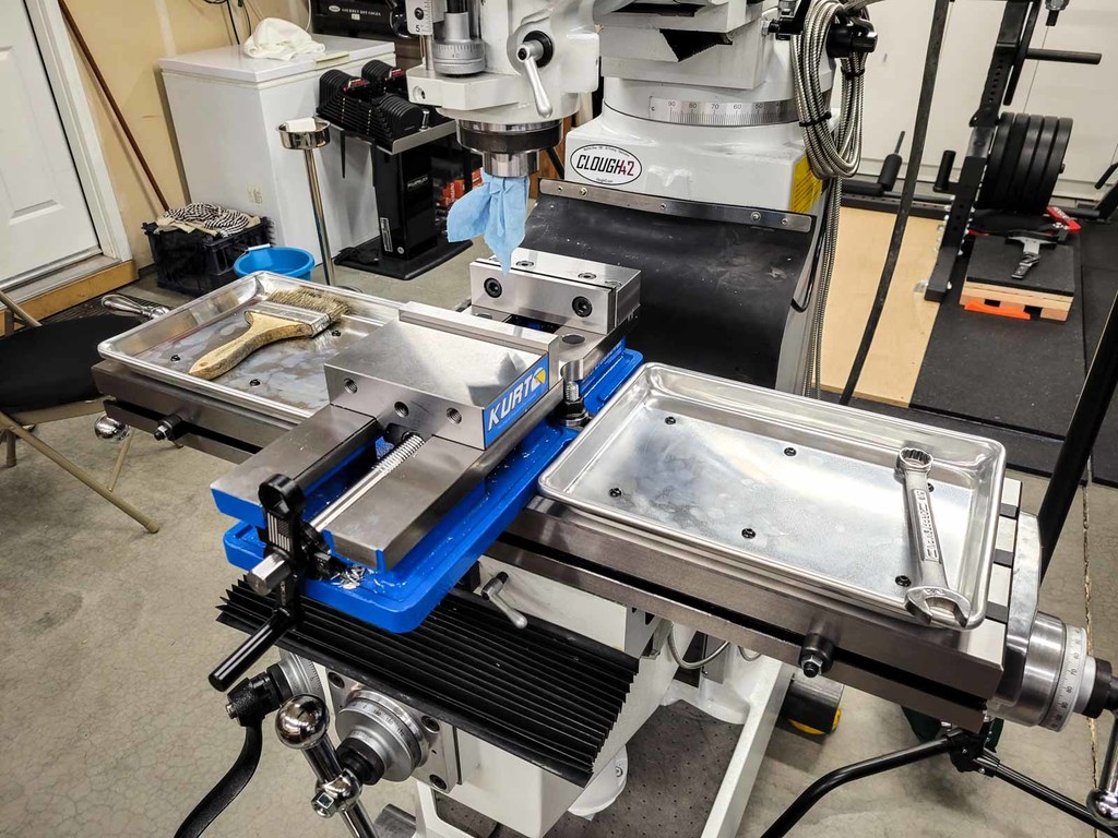 9x35 Milling Machine Table Protector Tray Cleat (PM-935) by Clough42 ...