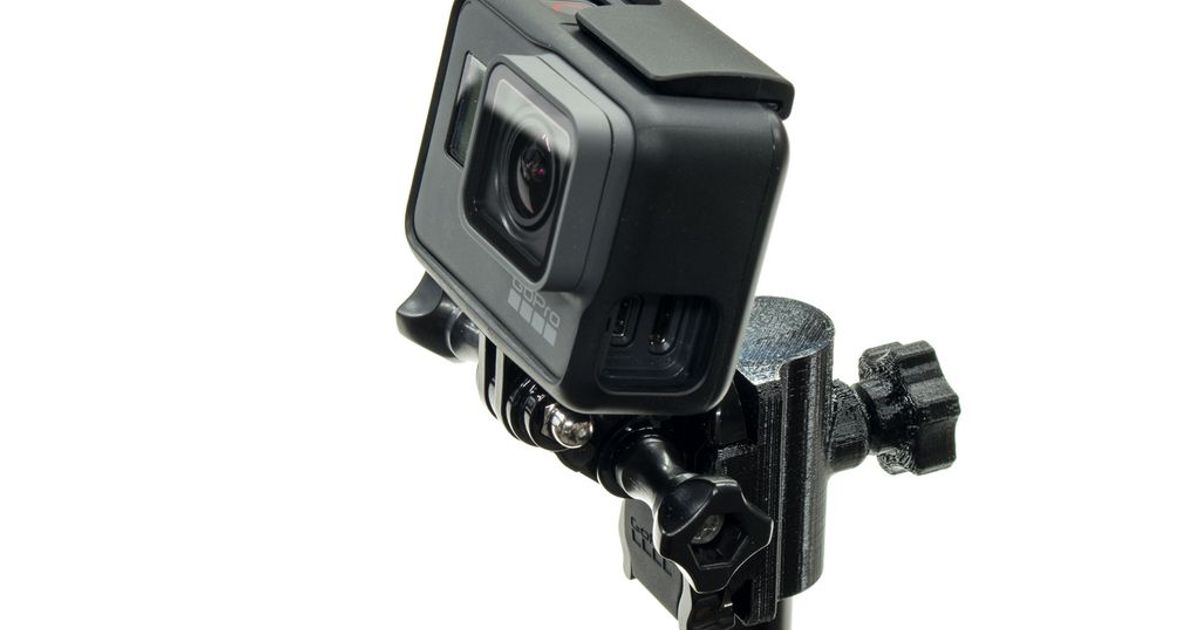 Baby Pin GoPro Mount for Lowel and Other Light Stands by Clough42 ...
