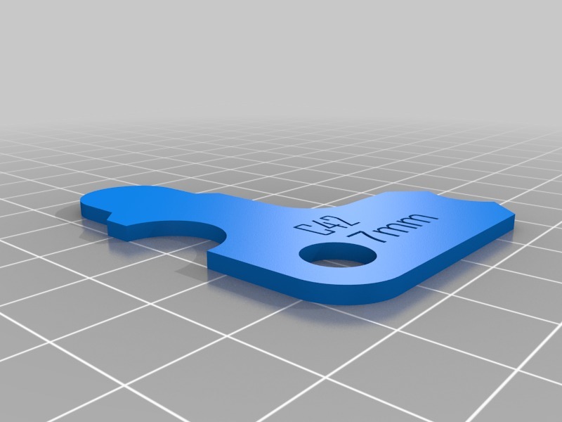 Radius Gauges - Imperial and Metric by Clough42 | Download free STL ...