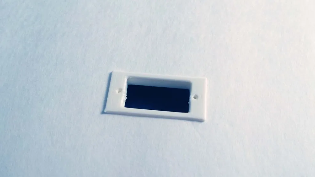 Servo Screw-Mounting Frame for Foamboard Airplanes by Clough42 ...