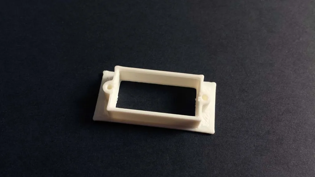 Servo Screw-Mounting Frame for Foamboard Airplanes by Clough42 ...