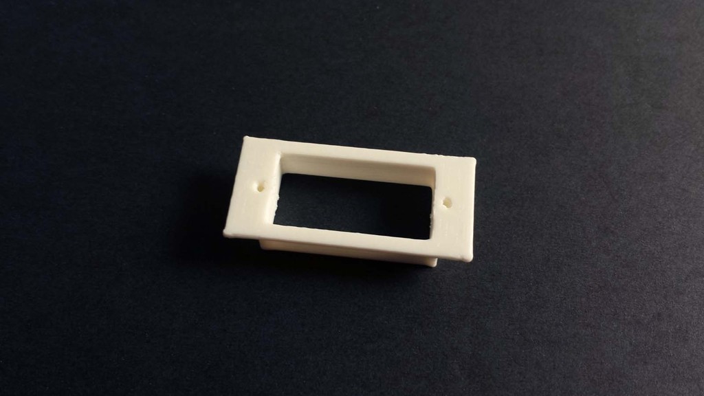 Servo Screw-Mounting Frame for Foamboard Airplanes by Clough42 ...
