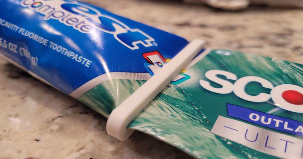 Minimalist toothpaste squeezer / paste pusher by bagel | Download free ...