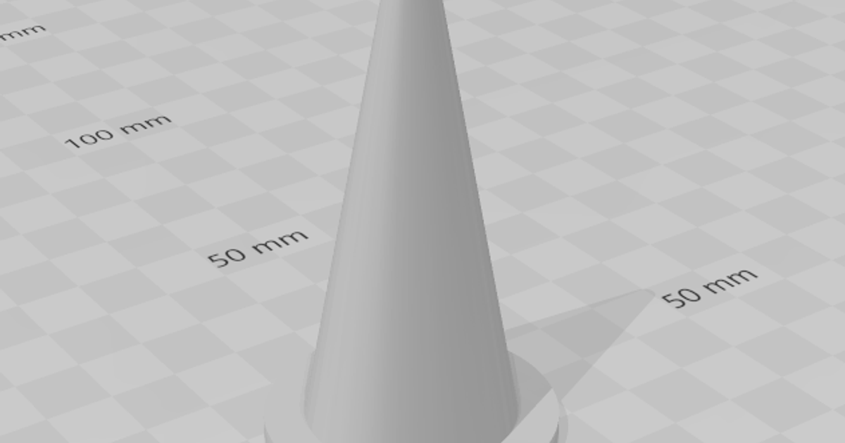 Basic Traffic Cone v3 by AdventurePages | Download free STL model ...