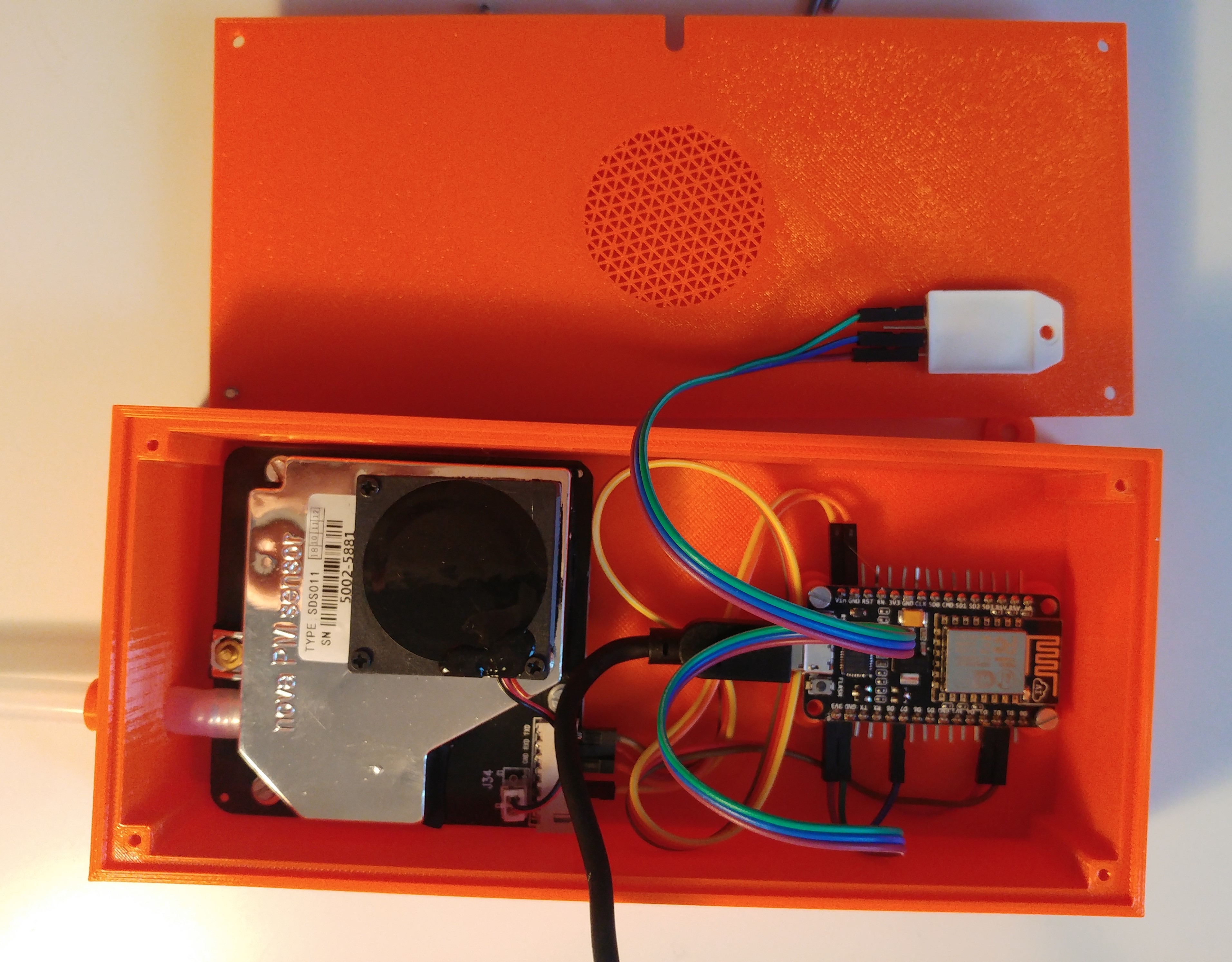 Particulate Matter Sensor Case by Necko | Download free STL model ...