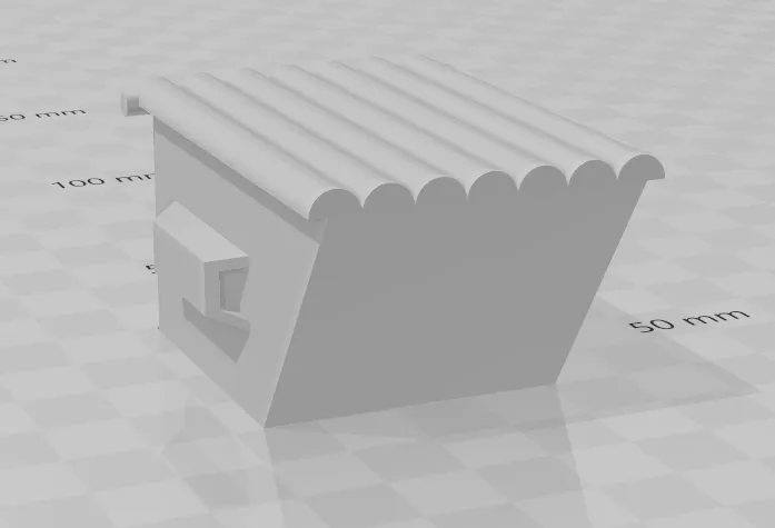 Basic Dumpster v2 Miniature by AdventurePages | Download free STL model ...