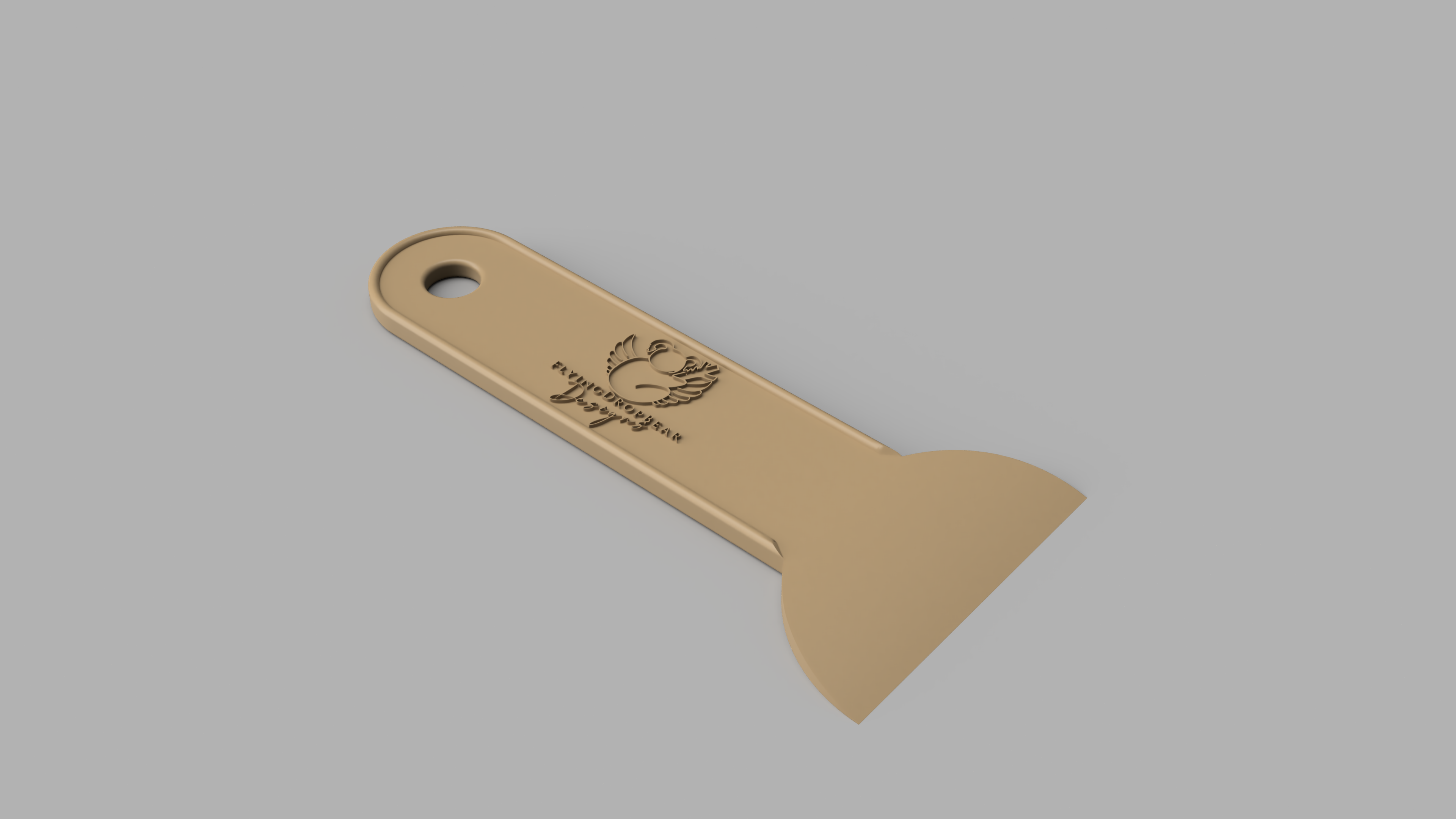 FEP Scraper - Non-Slotted by FlyingDropBear | Download free STL model ...