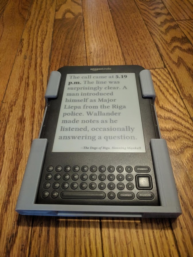 Kindle 3 Keyboard Wall Mount Literary Clock by PenguinFeet | Download ...