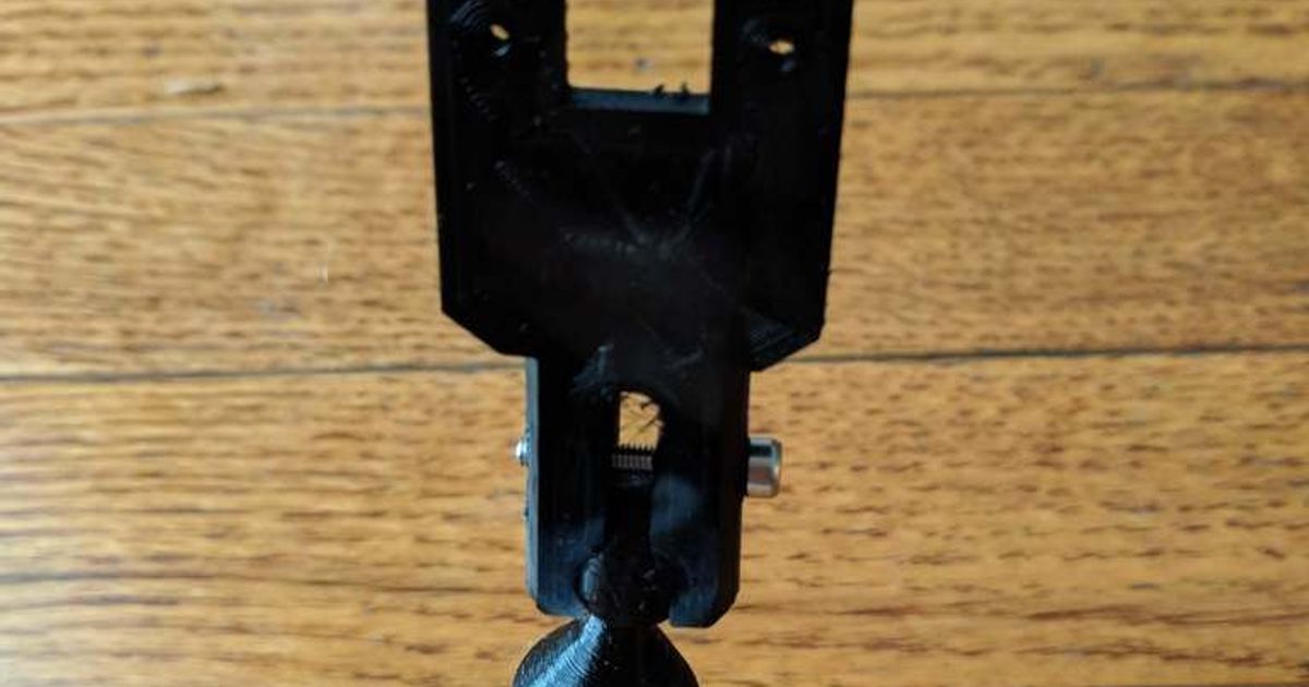 Pi Cam Ball & Socket by PenguinFeet | Download free STL model ...