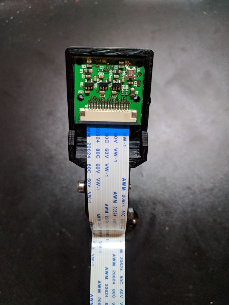 Pi Cam Ball & Socket by PenguinFeet | Download free STL model ...