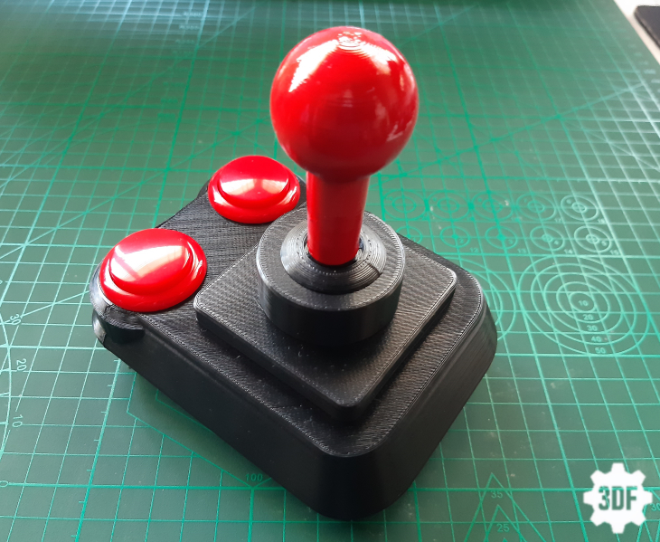 Competition Pro Remake Using Arcade Parts - STL Version! por 3DFreeman ...