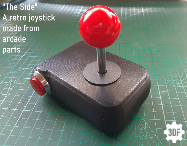 "The Side" Retro joystick made from arcade parts by 3DFreeman ...