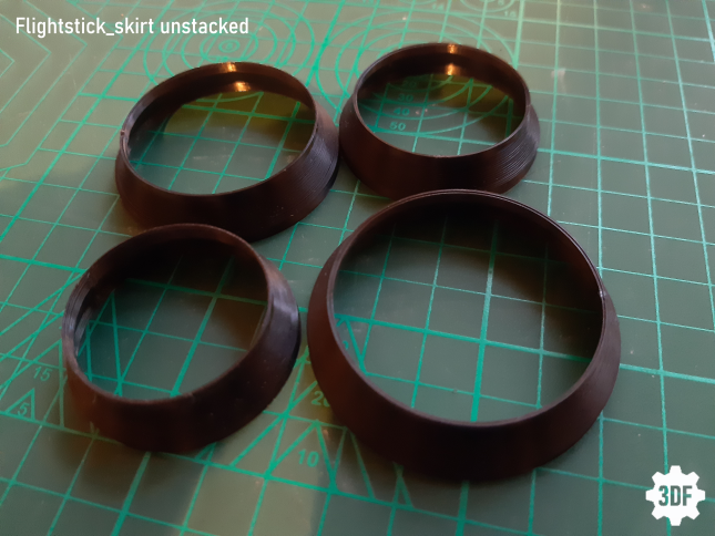 Digital 3-Button Arcade Flightstick to fit Sanwa type joystick stem by ...