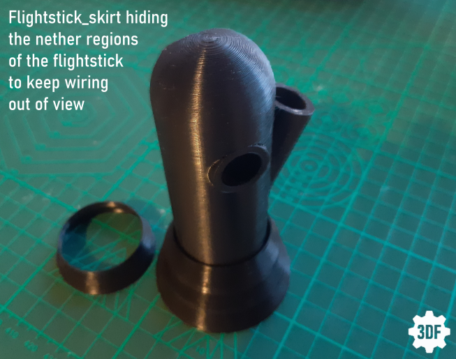 Digital 3-Button Arcade Flightstick to fit Sanwa type joystick stem by ...