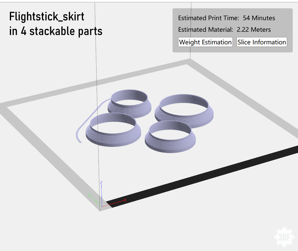 Digital 3-Button Arcade Flightstick to fit Sanwa type joystick stem by ...