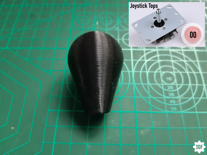 Arcade Joystick Tops and Replacement Discs by 3DFreeman | Download free ...