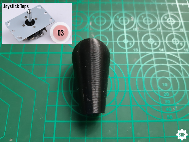 Arcade Joystick Tops and Replacement Discs by 3DFreeman | Download free ...