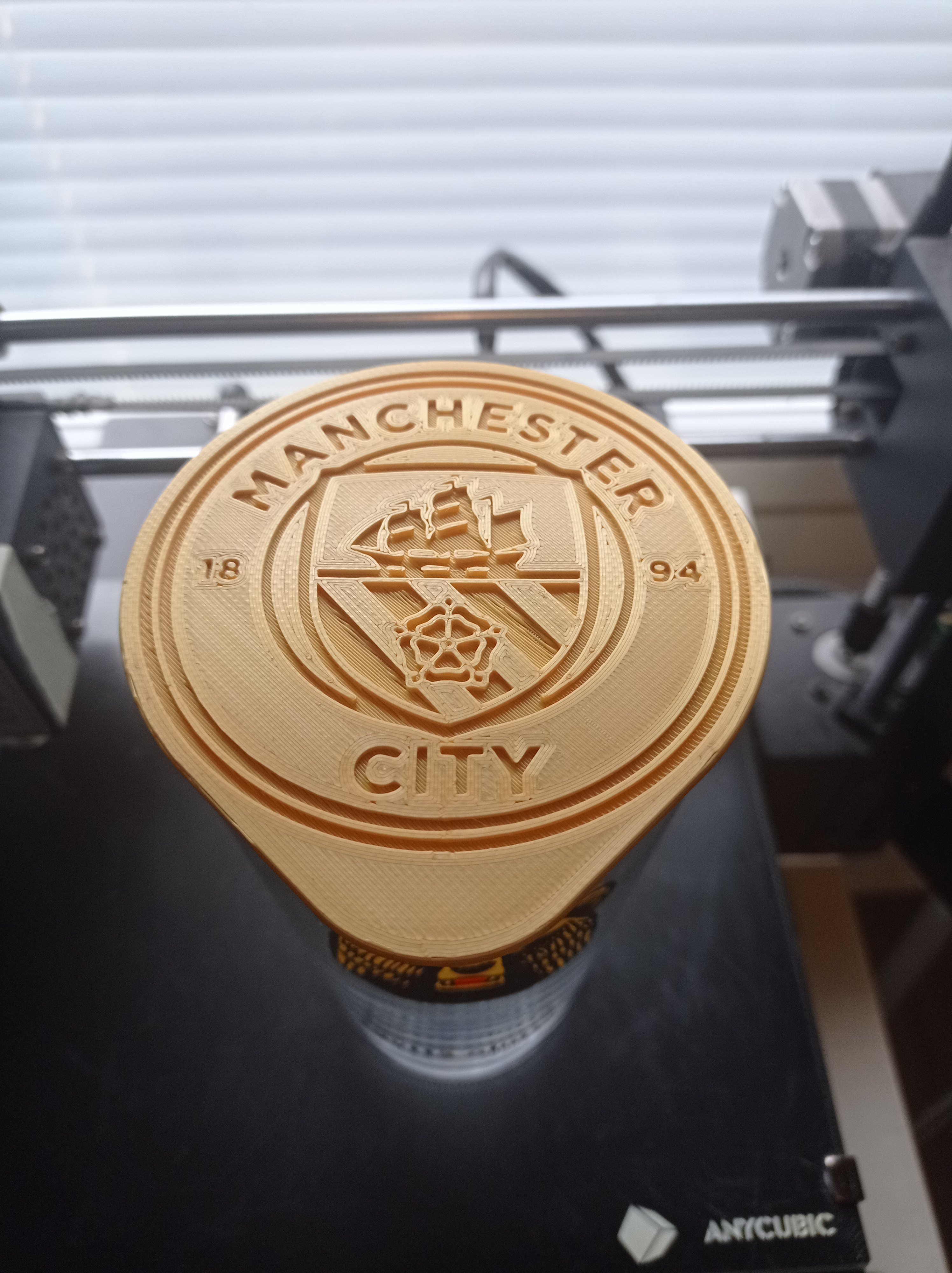 Manchester City Cover for Beer Glasses and soda/beer can. by Komia ...