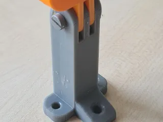 Gopro mount with screwholes by SaguaroMaster | Download free STL model ...