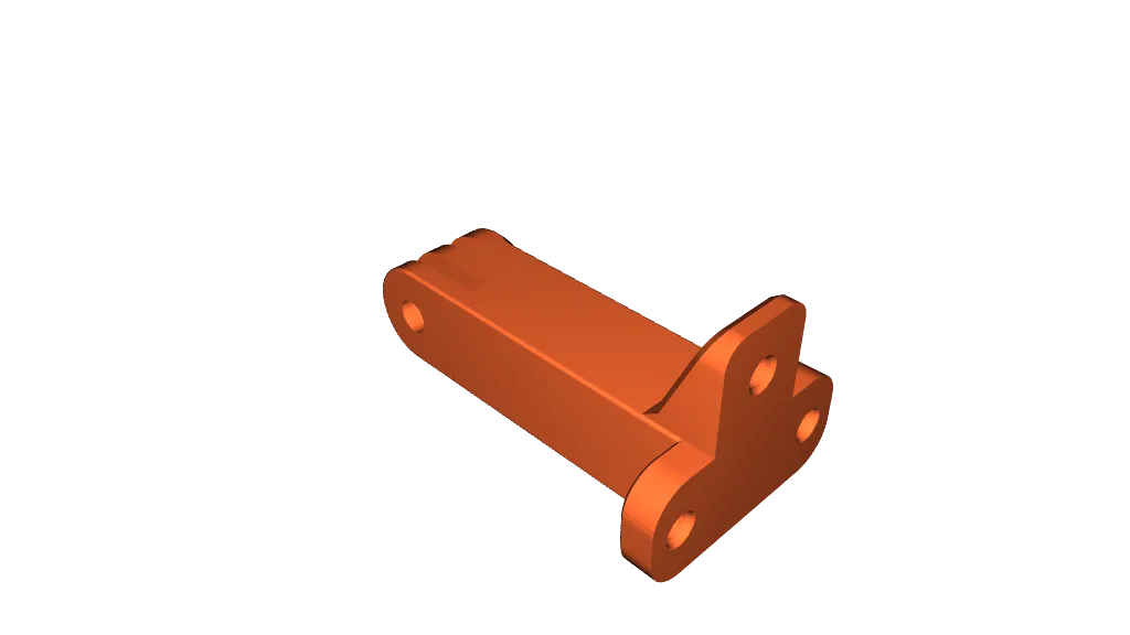 Gopro mount with screwholes by SaguaroMaster | Download free STL model ...