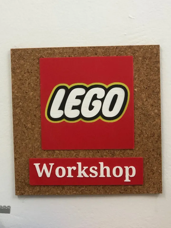 Multiparts LEGO logo by Juanjo | Download free STL model | Printables.com