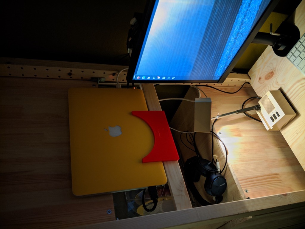 ikea ivar compact laptock dock by Lauwie | Download free STL model ...