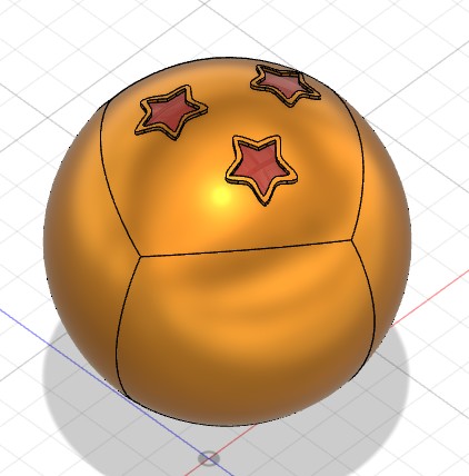 7 boules de Cristal Dragon Ball by Zeb_3D | Download free STL model ...